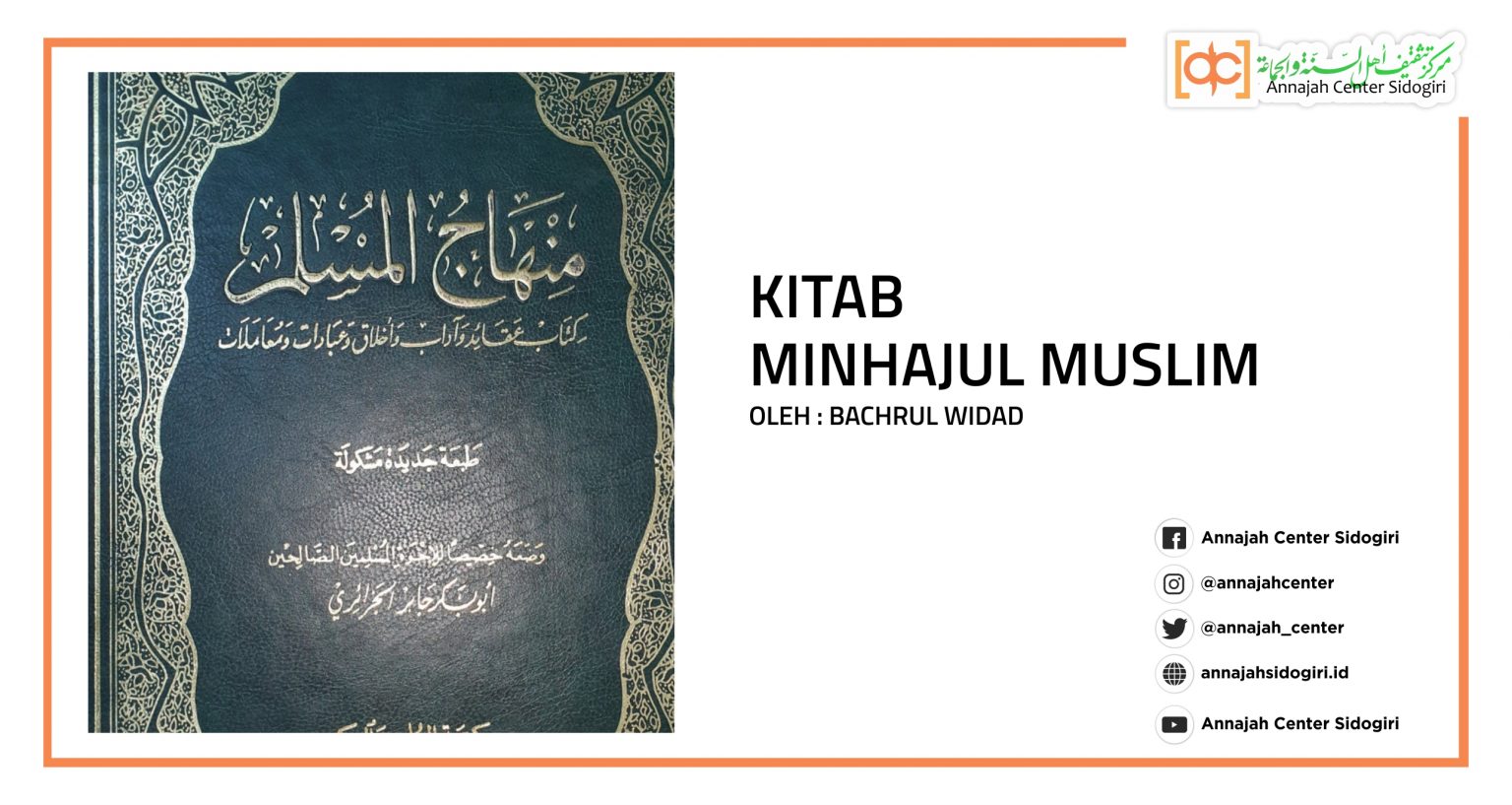 Kitab Minhajul Muslim - AnnajahSidogiri.id